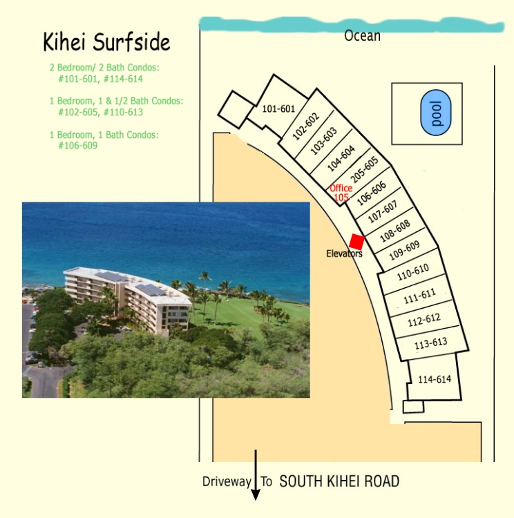 Kihei Surfside Condo Rental - Keawakapu - MAUI Owner Condos